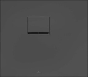 Villeroy & Boch Squaro Infinity - Sprchová vanička, 80x70 cm, Antracit UDQ8070SQI2LV-1S