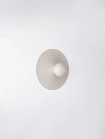 LED béžová svítilna na zeď Edem