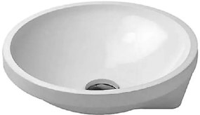 Duravit Architec - Umyvadlo bez přepadu, průměr 40 cm, bílá 0463400000