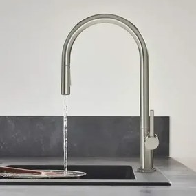 Hansgrohe - Dřezová baterie Talis s výsuvnou sprškou, sBox, vzhled ner