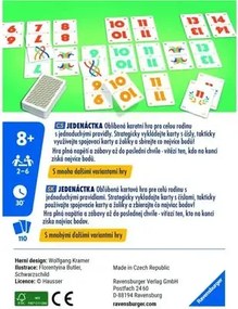Ravensburger Jedenáctka / Délka hry: 30 minut / Počet hráčů: 2-6 / od