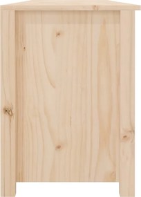 vidaXL Lavice s botníkem 160x36,5x50 cm masivní borovice [821728] Barva: Přírodní