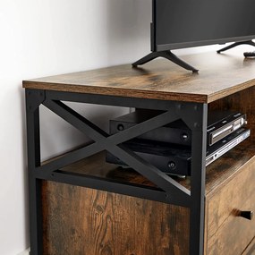 TV Stolek Norheim - industriální styl | 147x40x50 cm
