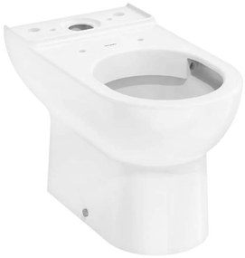 Hansgrohe GladeLake S - WC kombi mísa, vario odpad, AquaChannel Flush, Rimless, EcoSmart, bílá 60108450
