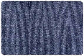 Hanse Home Collection koberce Rohožka Clean & Go 105348 Dark blue Black – na ven i na doma Rozměry koberců: 100x150