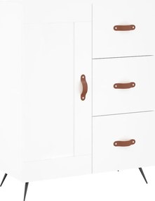 Skříň highboard bílá 69,5 x 34 x 180 cm kompozitní dřevo 3198633