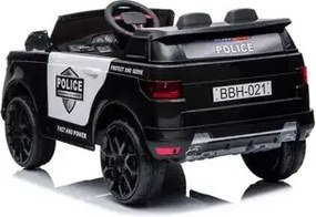 Eljet Dětské elektrické auto policie SUV černá / 50W / rychlost 3-8km/