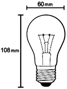 LED žárovka filament stmívatelná mléčná E27 12W 2700K, 1440lm, náhrada za 100W