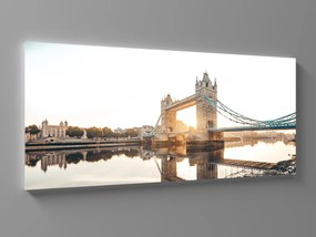 XXL obraz londýnský tower bridge Rozměr: 250 x 125 cm