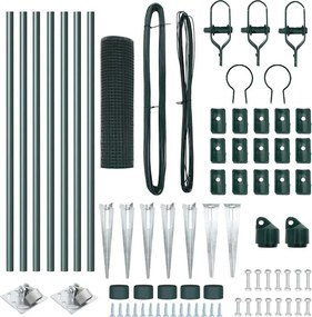 Svařované drátěné ploty s hroty 10 x 0,4 m Ocel potažená PVC 3352029
