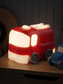 Sinsay - Dětská LED noční lampička ve tvaru hasičského auta - vícebarevná
