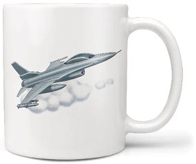 Hrnek F-16 Fighting Falcon (Náplň hrníčku: Žádná)