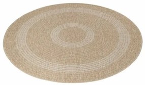 Vopi Kusový koberec Comilla 0886 beige, průměr 120 cm