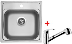 Set Sinks MANAUS 480 V matný + baterie LEGENDA S