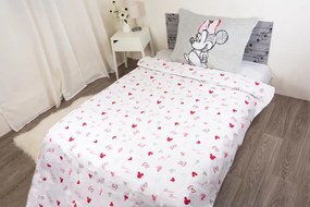 CTI DĚTSKÉ POVLEČENÍ MINNIE JERSEY 140X200/63X63