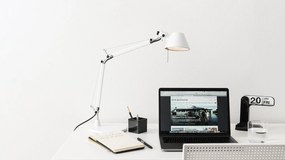 Artemide A010930 Tolomeo Micro halo Table, tělo lampy, 1x46W E14, černá