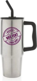 Personalizovaná nerezová termoska s barevným víčkem - nejlepší xx SINCE xx