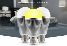 LED Solution Mi-Light MiBoxer RF LED žárovka CCT 9W E27 FUT019