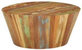 Konferenční stolek Ø 65 x 31 cm masivní recyklované dřevo 328301