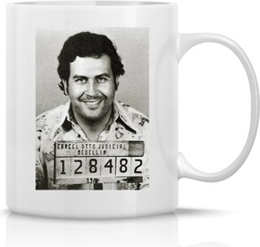 PABLO ESCOBAR - klasický bílý keramický hrníček 300 ml