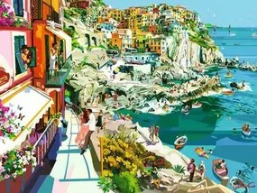 Ravensburger Romantika v Cinque Terre / 1500 dílků / od 14 let