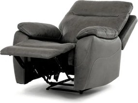 Polohovací křeslo šedé TV-4092 GREY3