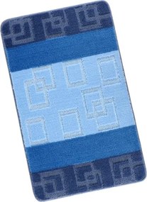 Bellatex koupelnová předložka BANY 60x100 cm Kostka modrá