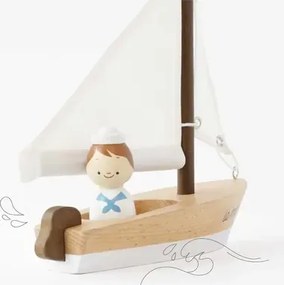 Le Toy Van Dřevěná plachetnice s kapitánem / od 2 let