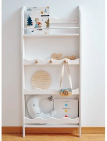Wamm Cosy Room Dětský Montessori regál na knihy a hračky Zvolte barvu: Bílá
