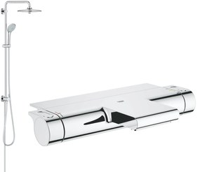 Set sprchová sada Grohe Euphoria 27421002, vanová baterie Grohe Grohtherm 2000 34464001