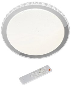 Stropní LED svítidlo Layla, 1x LED 33w, 3000-6000k, w/ch, s ovladačem