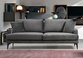 Atelier del sofa třímístná pohovka PAPIRA šedá 560ARE1309