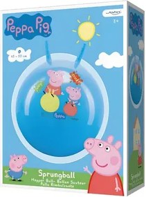 JOHN Hopsadlo Peppa Pig modré / Skákací míč / průměr 45-50 cm / nosnos