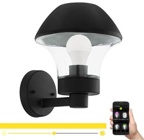 Eglo 97446 - LED Stmívatelné venkovní svítidlo VERLUCCA-C 1xE27/9W/230V IP44 BT