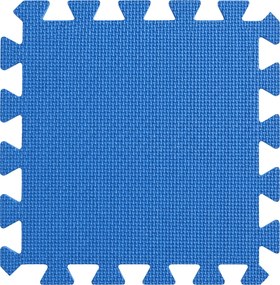 Sada 18 ochranných podložek na podlahu 31x31 – modrá
