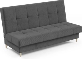 Eka Pohovka NOTTI, 200 cm Barva látky: Tmavě šedá (Poso 60)