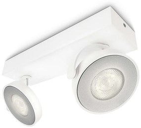 Philips Philips 53172/31/16- LED Stmívatelné svítidlo MYLIVING CLOCKWORK 2xLED/4,5W/230V P1056