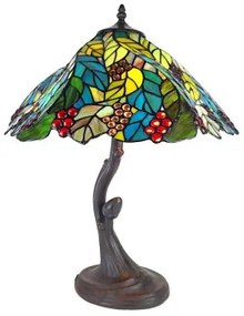Stolní lampa Tiffany FLOWERS Clayre &amp; Eef 5LL-6129