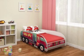 Dětská postel VI Auto - Cisterna - 180x80