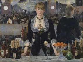 Manet, Edouard - Obrazová reprodukce A Bar at the Folies-Bergere, 1881-82, (40 x 30 cm)