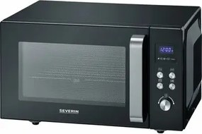 Severin MW 7763 černá / Mikrovlnná trouba / 1000W / 25l / gril / 9 pro