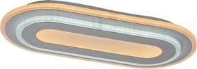 Rabalux Bílé stropní LED svítidlo Prue 200x400mm 40W 71110