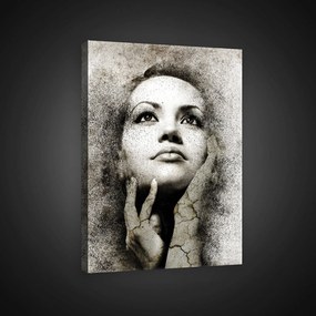 Postershop Obraz na plátně: Portrét ženy (1) - 60x80 cm