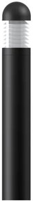 LGM TU-10136-1-30-01 Venkovní sloupkové svítidlo TAURAS BOLLARDS 41W 3000K 962lm IP65 černá RAL9011 (LGM TU-10136-1-W30-01) - LIGMAN