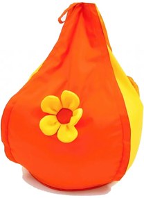 SINFO I01041 - Sedací pytel žluto-oranžový
