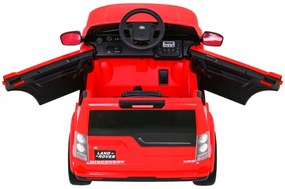 Dětské elektrické auto Land Rover Discovery Červené