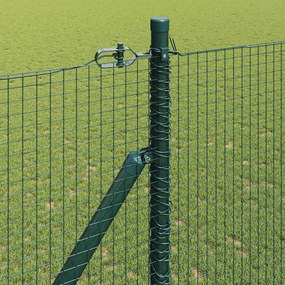 Svařované drátěné ploty s hroty 10 x 1,4 m Ocel potažená PVC 3352055