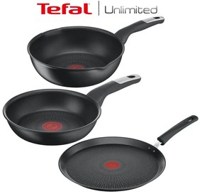 Akční set Tefal Unlimited G2550272 + G2557572 + G2553872 Single Profi