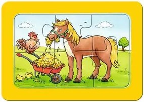 Ravensburger Zvířecí kamarádi / 3 x 6 dílků / od 2 let