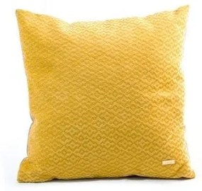 Luxusní dekorativní polštář  Lusito - žlutý 45x45cm